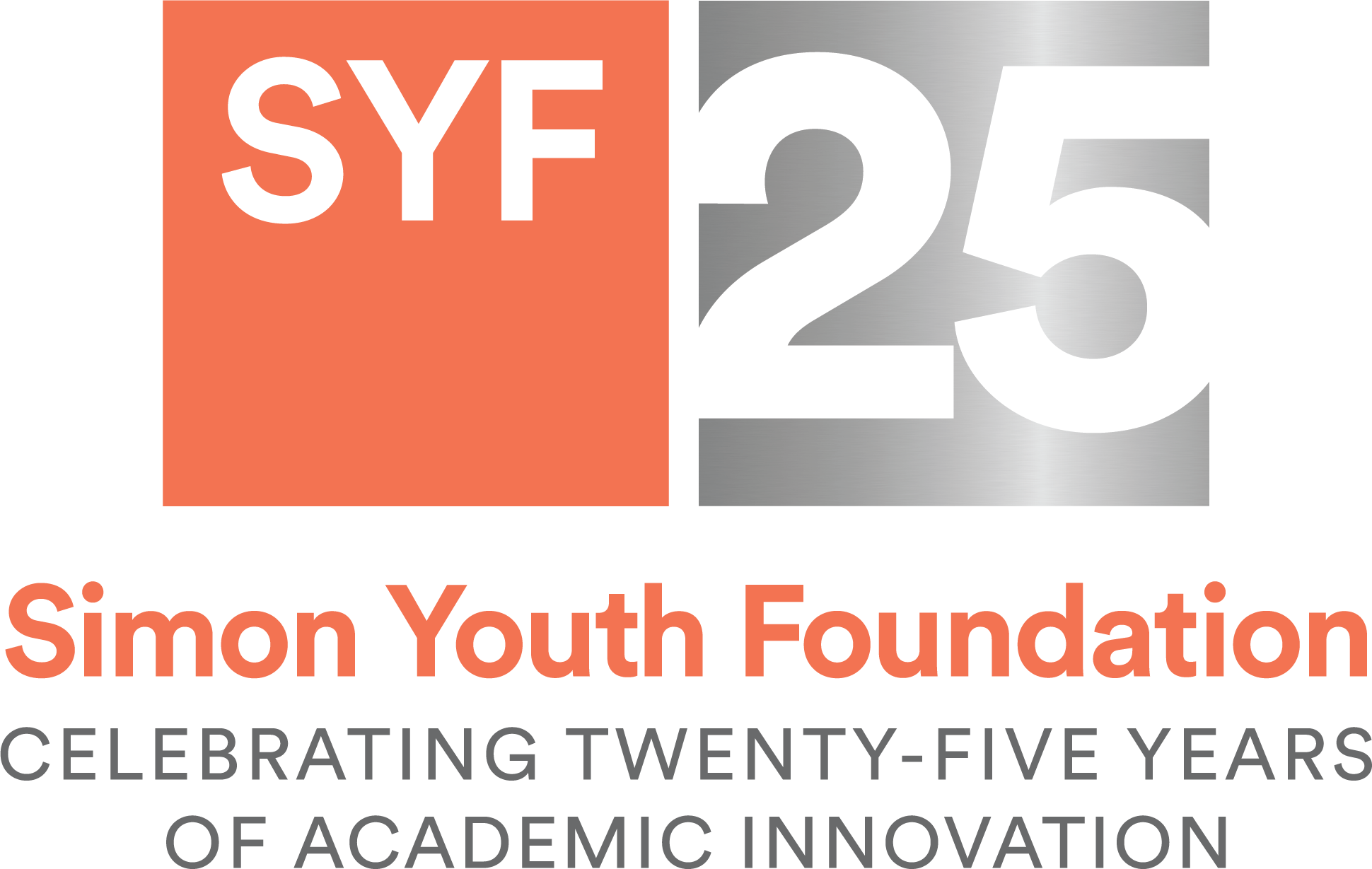 SYF – 25 Year Annivesary – External Logo | Simon Youth Foundation (SYF)